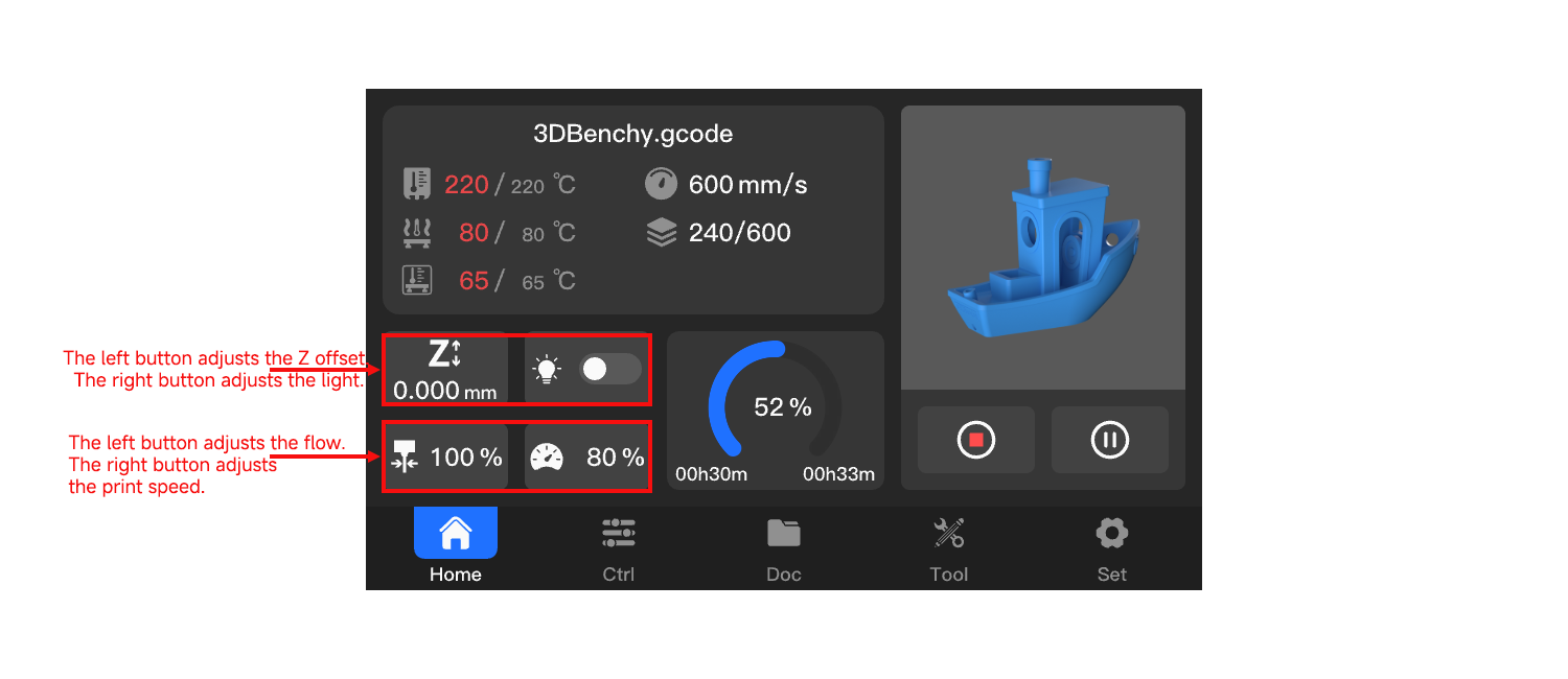 X-Plus4 UI introduction | QIDI Wiki