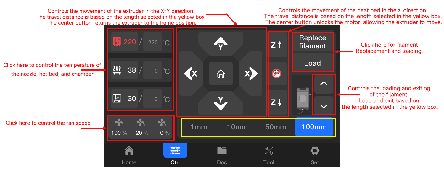 X-Plus4 UI introduction | QIDI Wiki