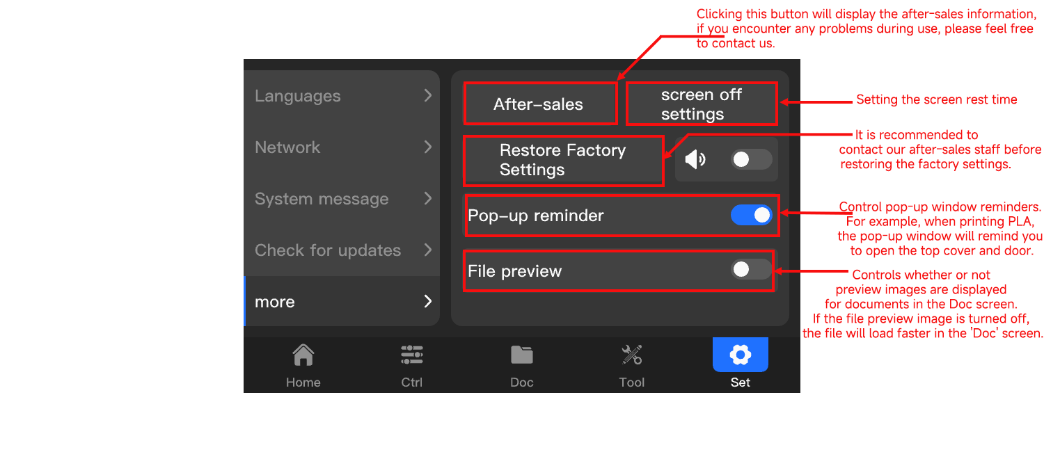 X-Plus4 UI introduction | QIDI Wiki
