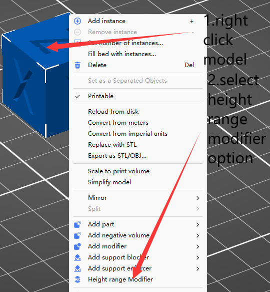 Modifier Object | QIDI Tech